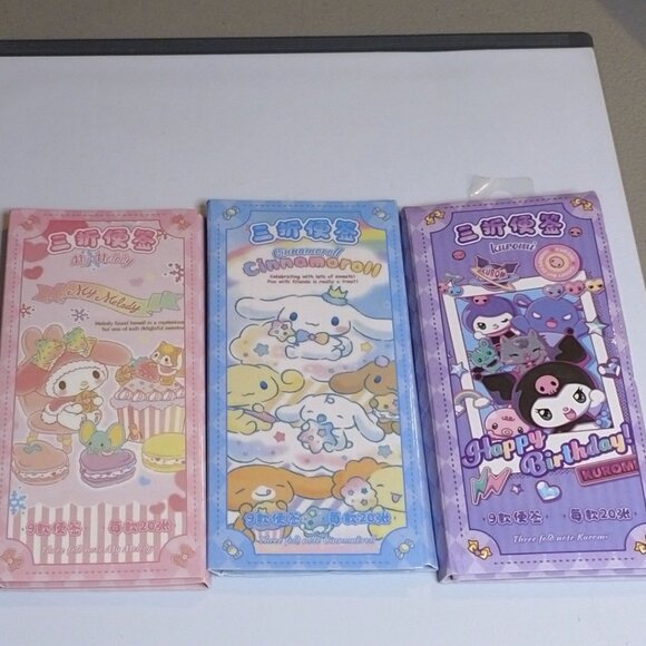 Office | Hello Kitty Friends 18 Sheet Sticky Note Character Set You ...